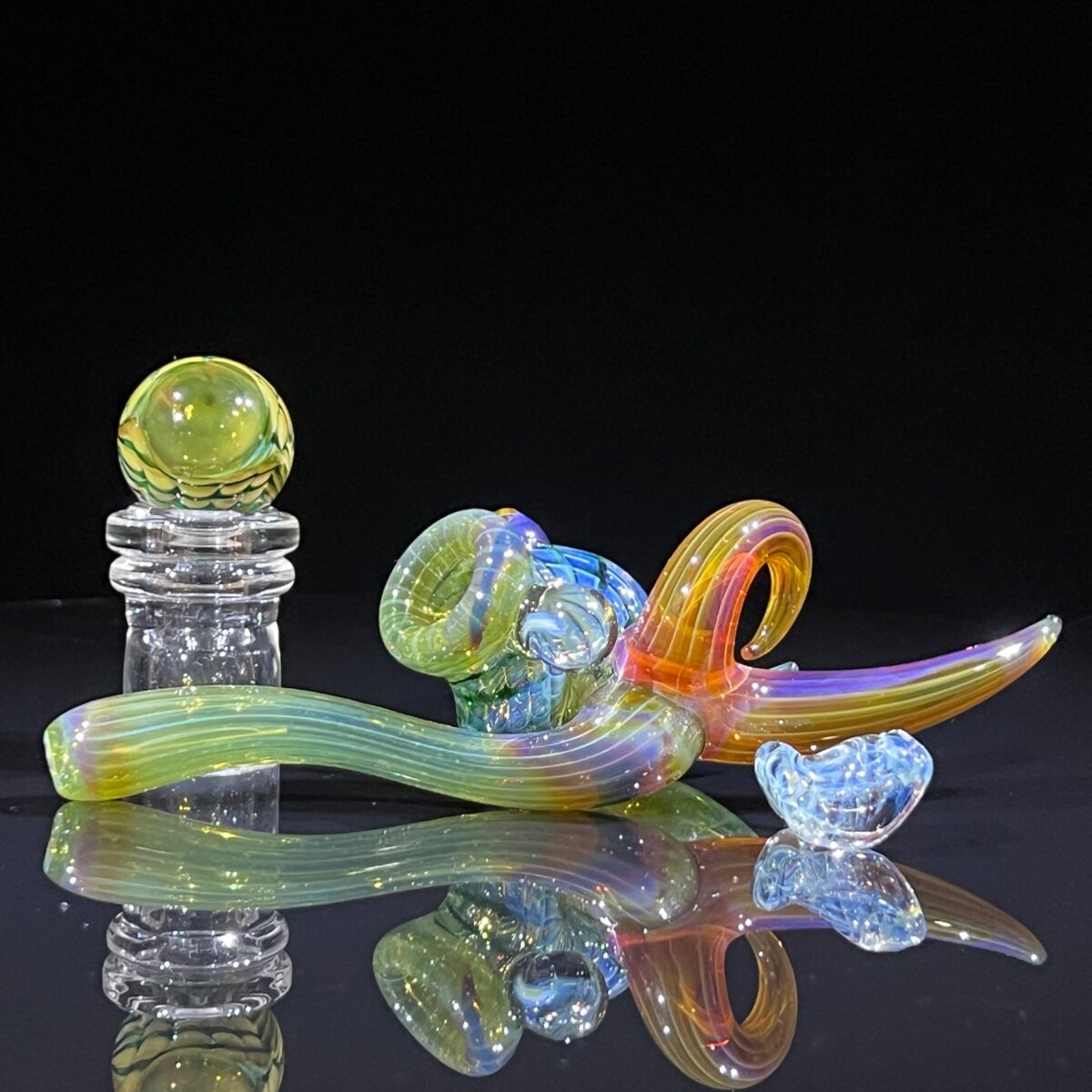 Dosh Raptor Pipe - Tako Glass