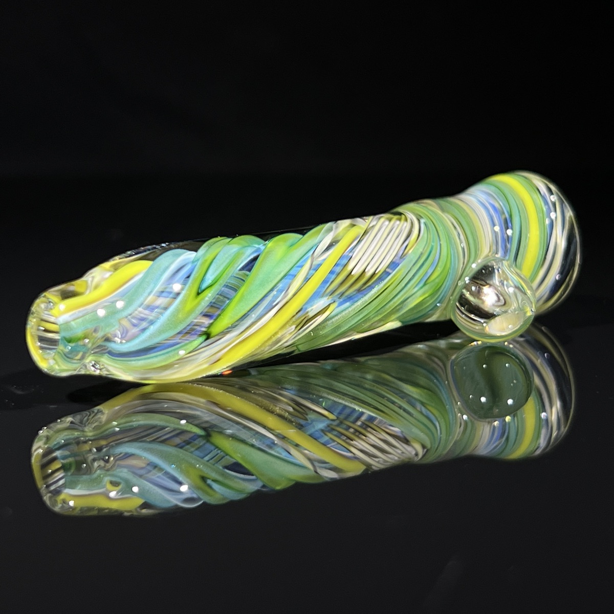 Inside Out Pocket Chillum - Tako Glass