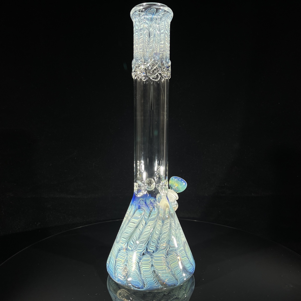 15" Fumed Hurricane Beaker Bong - Tako Glass
